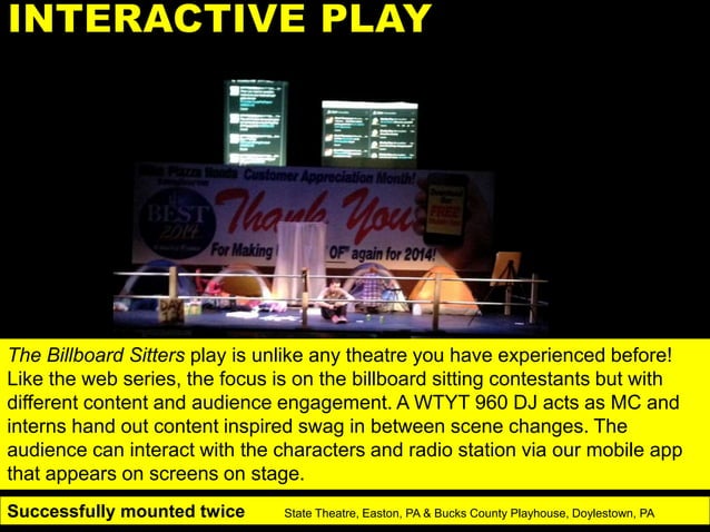 Billboard Transmedia Project Overview | PPT