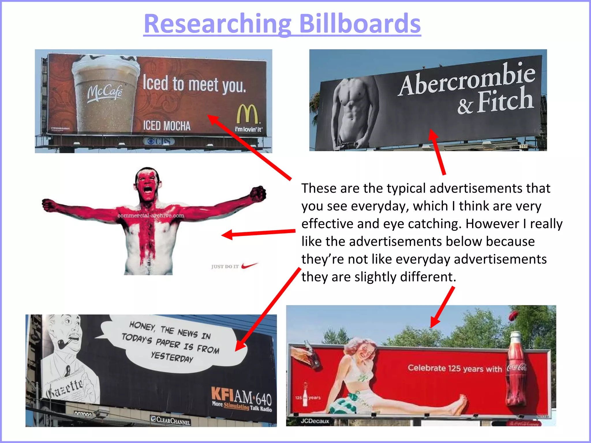 Billboard Presentation | PPT