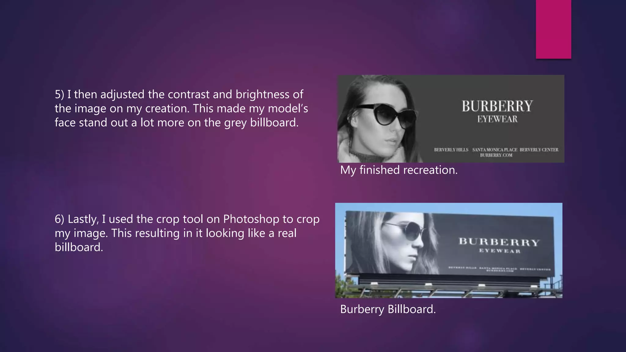 Billboard recreation | PPT