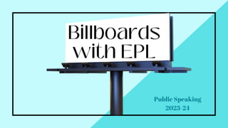 Billboards using EPL, ethos pathos logos | PPT