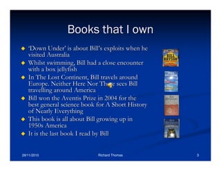 Bill Bryson | PDF