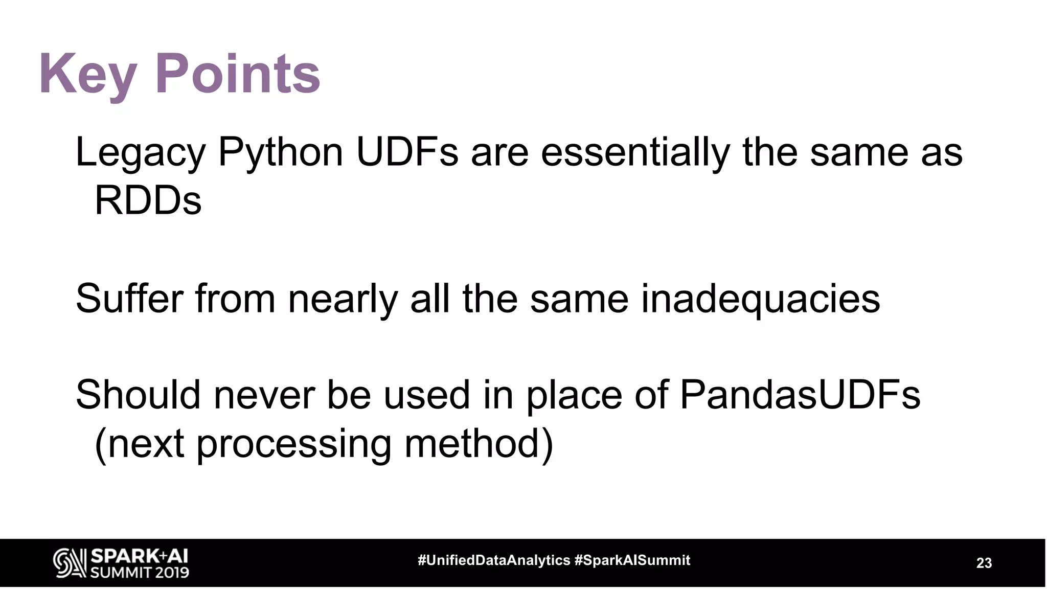 Tactical Data Science Tips: Python and Spark Together | PPT