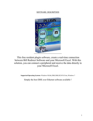 Microsoft Excel and RS-232 peripherals protocol communication DDE | PDF