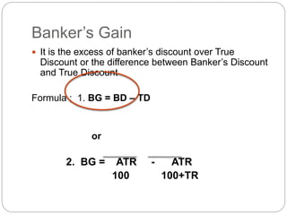 Bill discounting | PPTX
