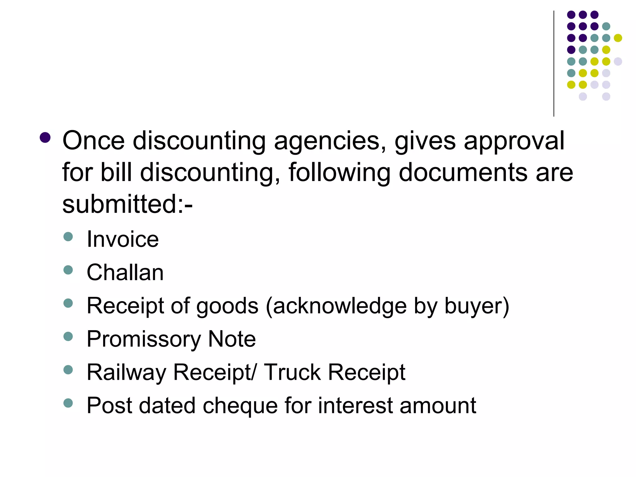 Bill discounting (1) | PPT