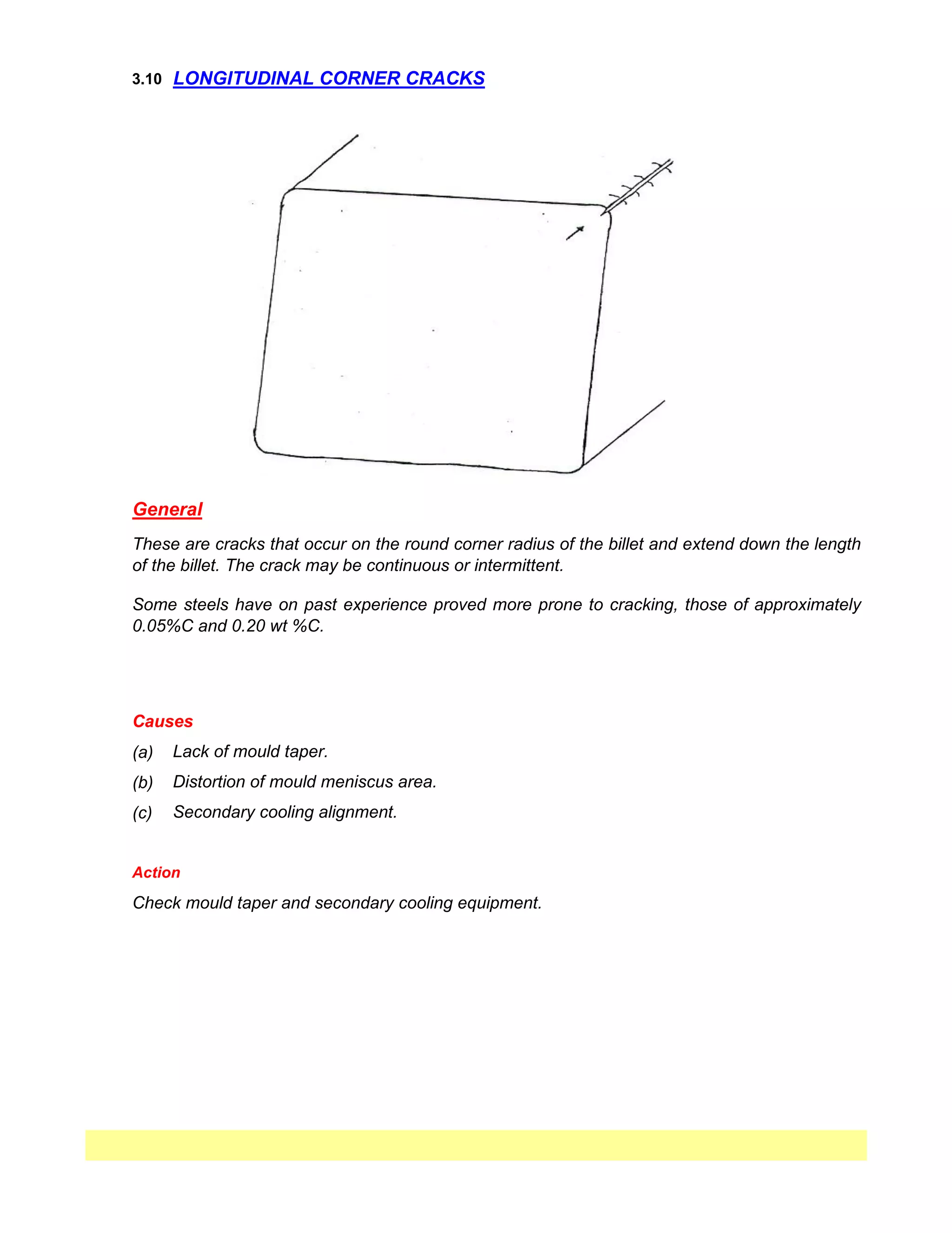 Billet defects | PDF