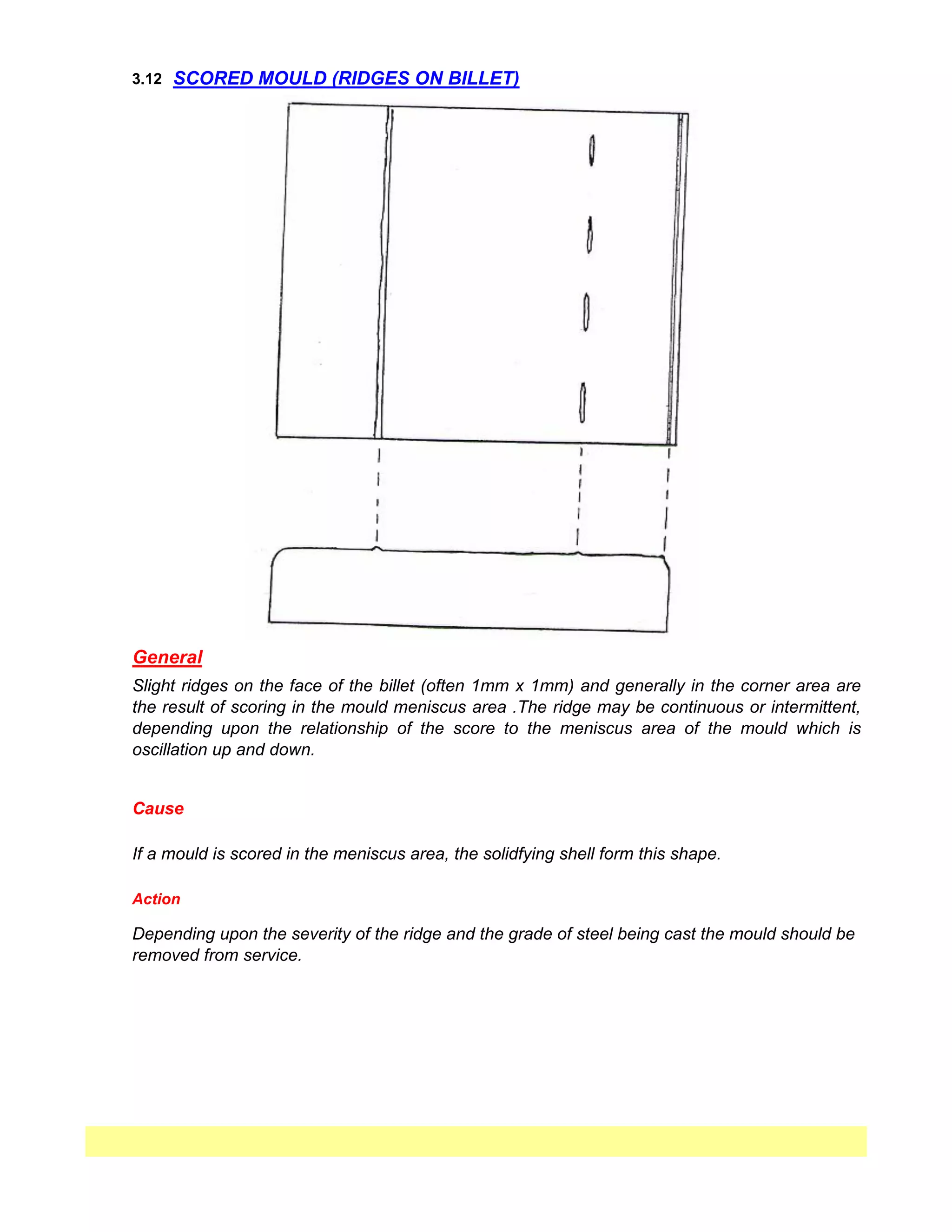 Billet defects | PDF