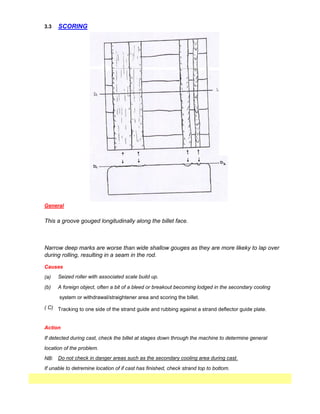 Billet defects | PDF