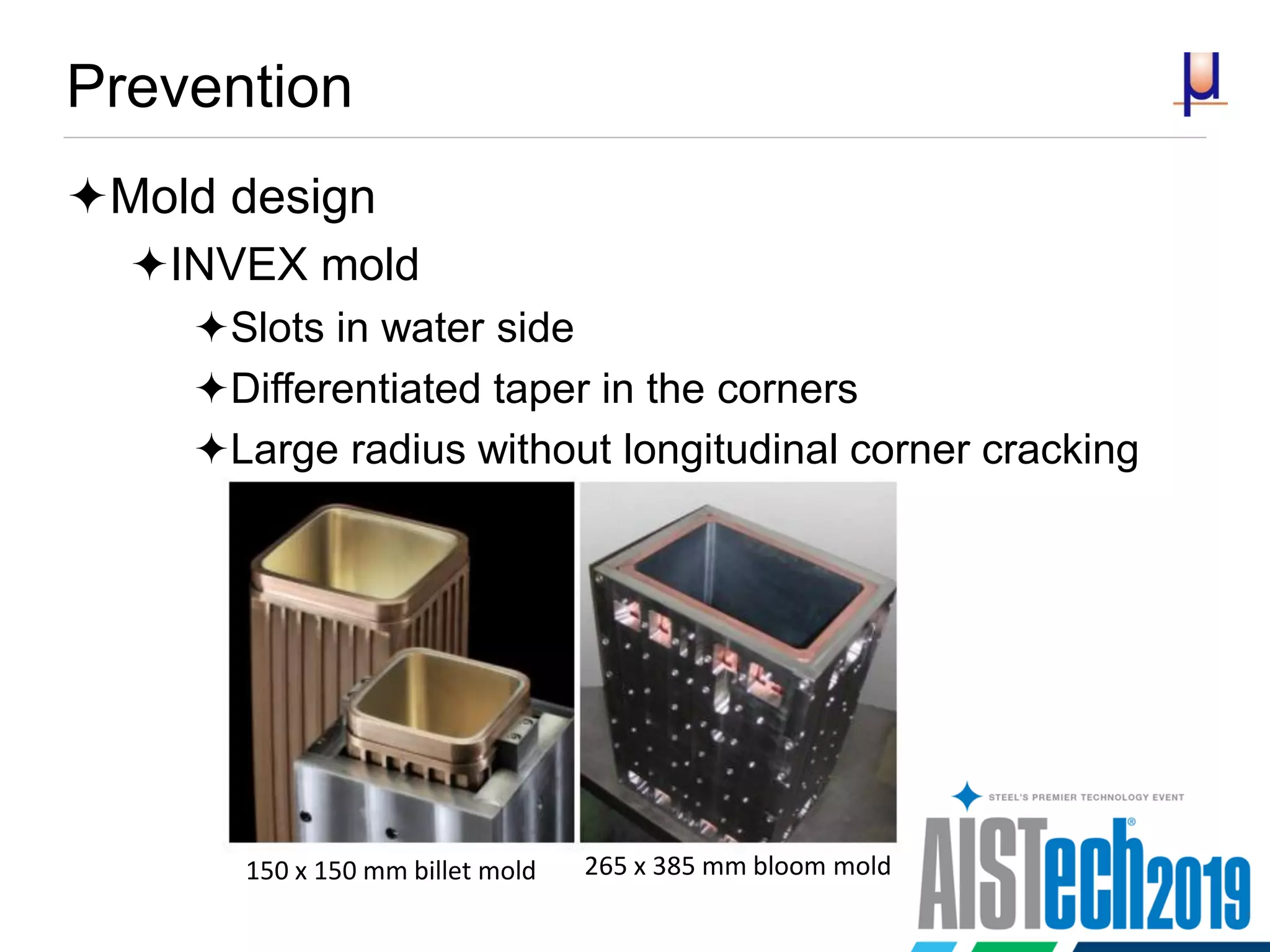 Billet defects off-corner cracks formation, prevention and evolution | PDF
