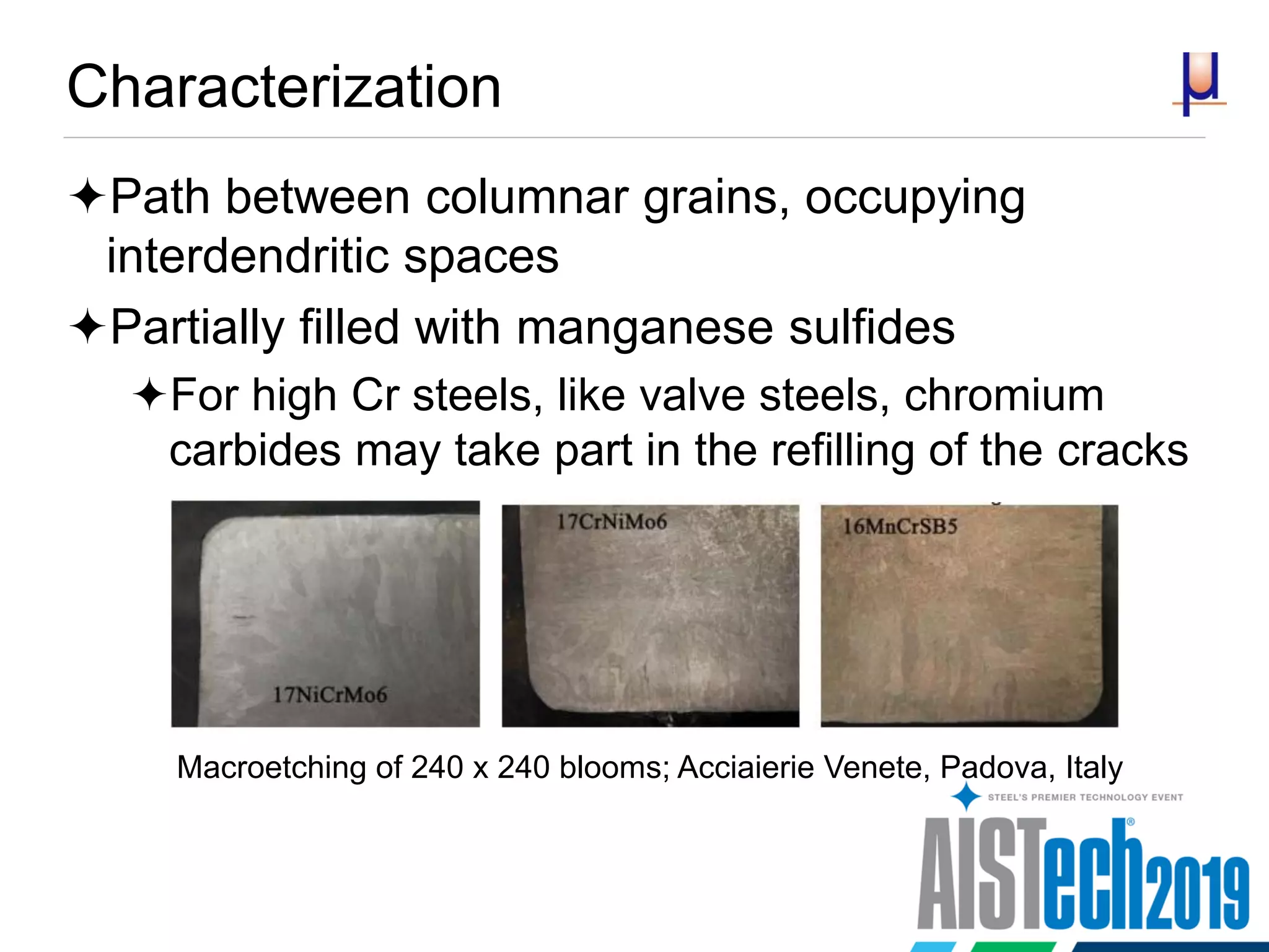 Billet defects off-corner cracks formation, prevention and evolution | PDF