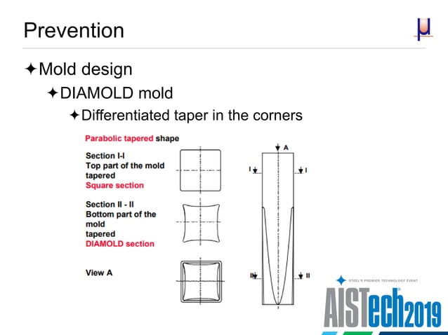 Billet defects off-corner cracks formation, prevention and evolution ...