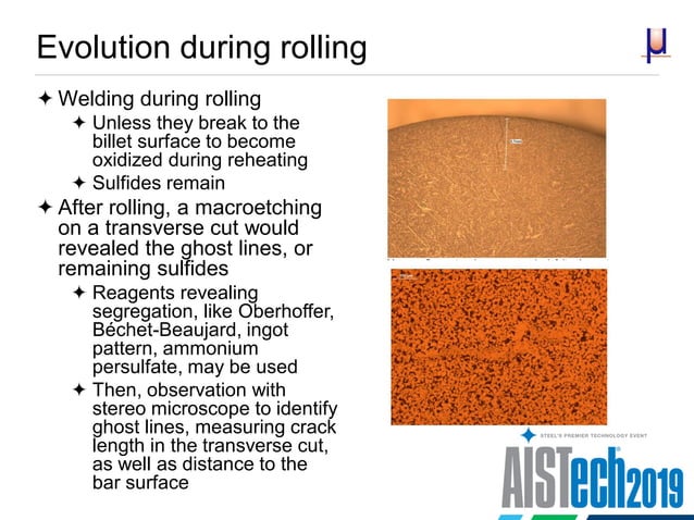 Billet defects off-corner cracks formation, prevention and evolution ...