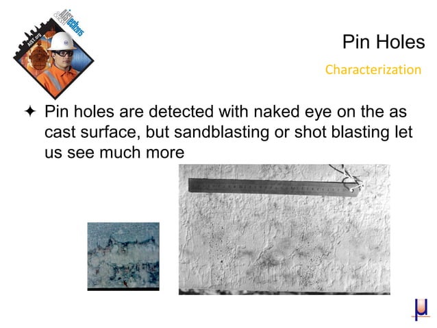 Billet defects pinhole and blowhole formation, prevention and evolution ...