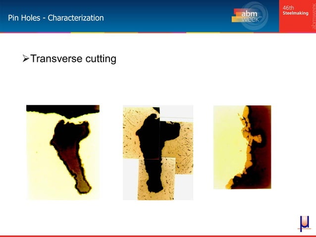 Billet defects pinhole and blowhole formation prevention and evolution ...