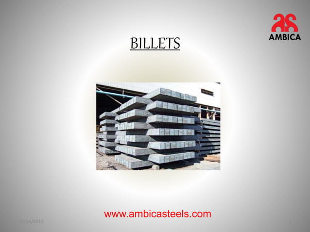 Billet Sizes with Tolerance | PPTX