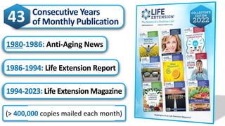 Bill Faloon on What is Delaying Regenerative Medicine in 2023 | PPTX