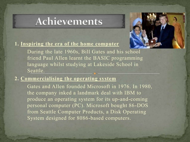 Bill gates | PPT