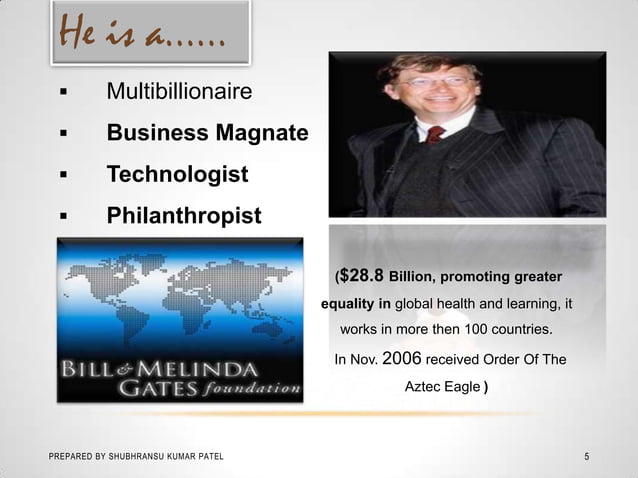 Bill gates | PPT
