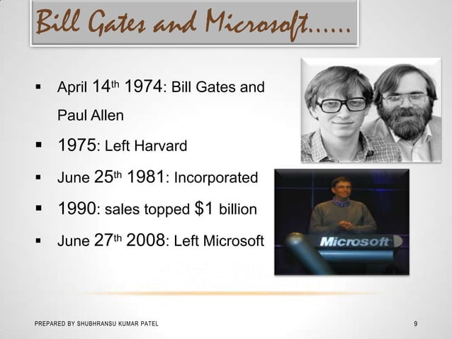 Bill gates | PPT