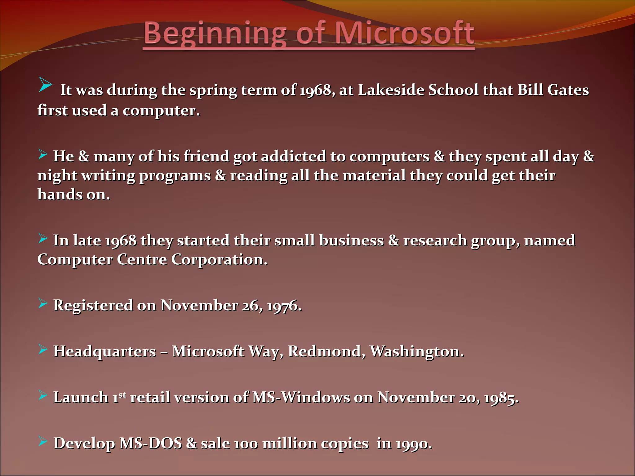 Bill Gates | PPT