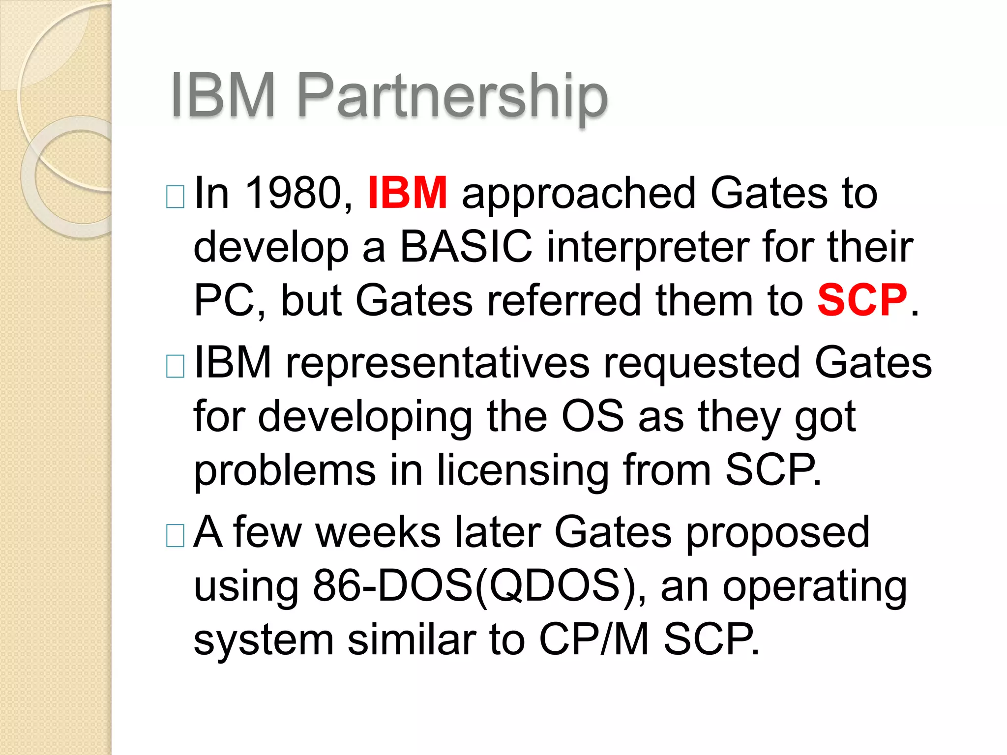 Mr. Bill Gates. | PPTX
