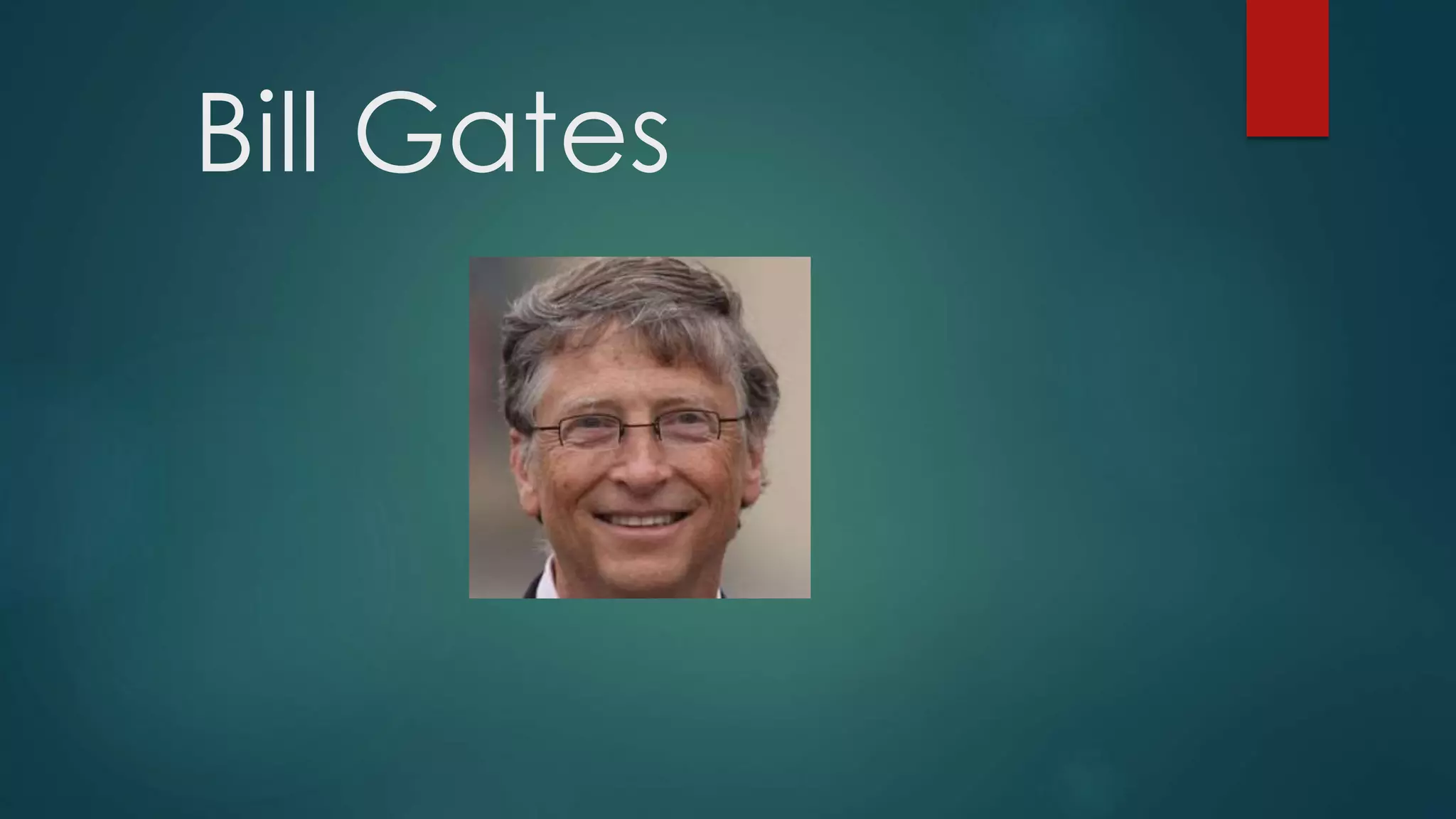 Bill gates | PPT