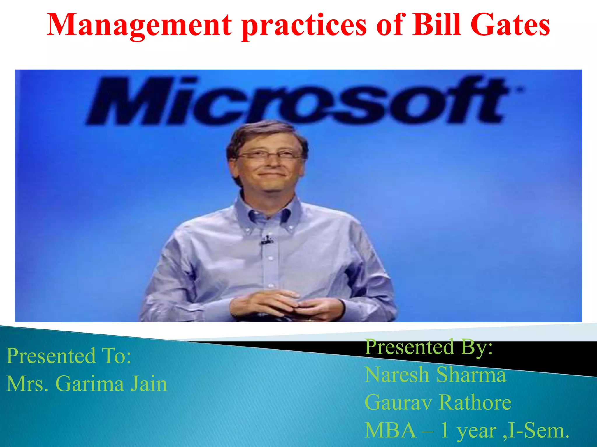 Bill gates | PPTX