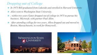 Bill gates- Founder & owner of Microsoft | PPT