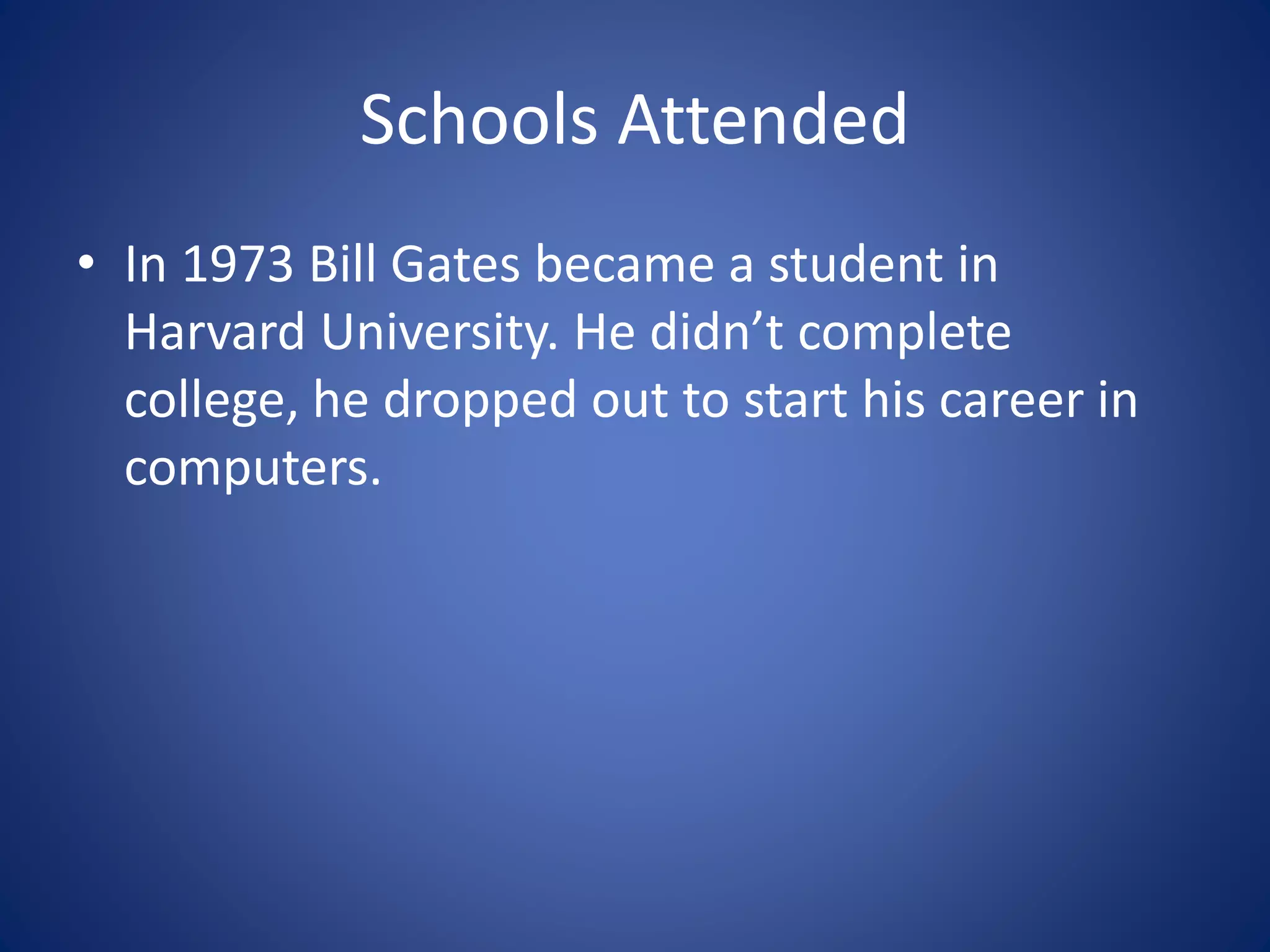 Bill gates powerpoint | PPTX