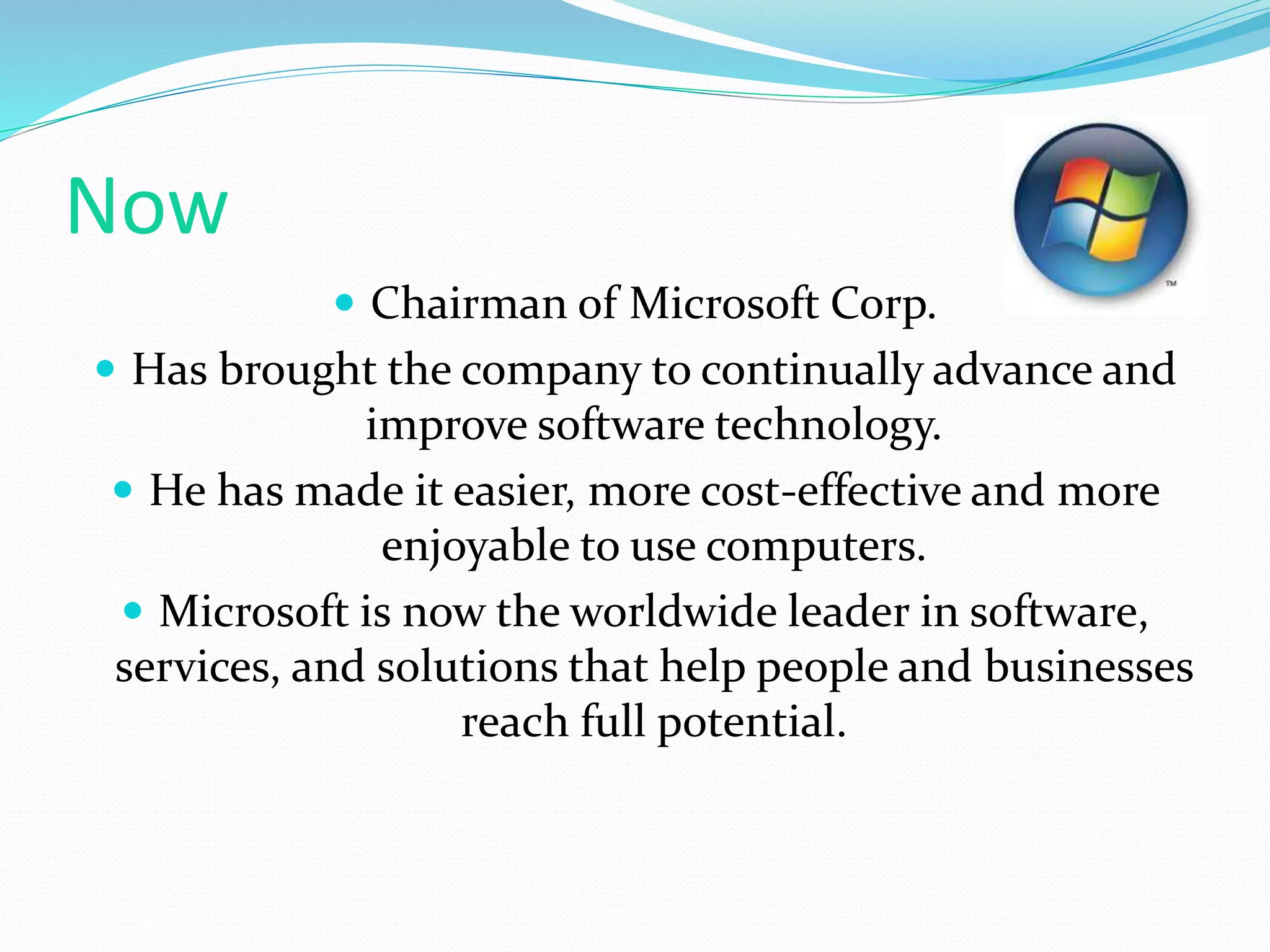 Bill gates powerpoint:) | PPTX