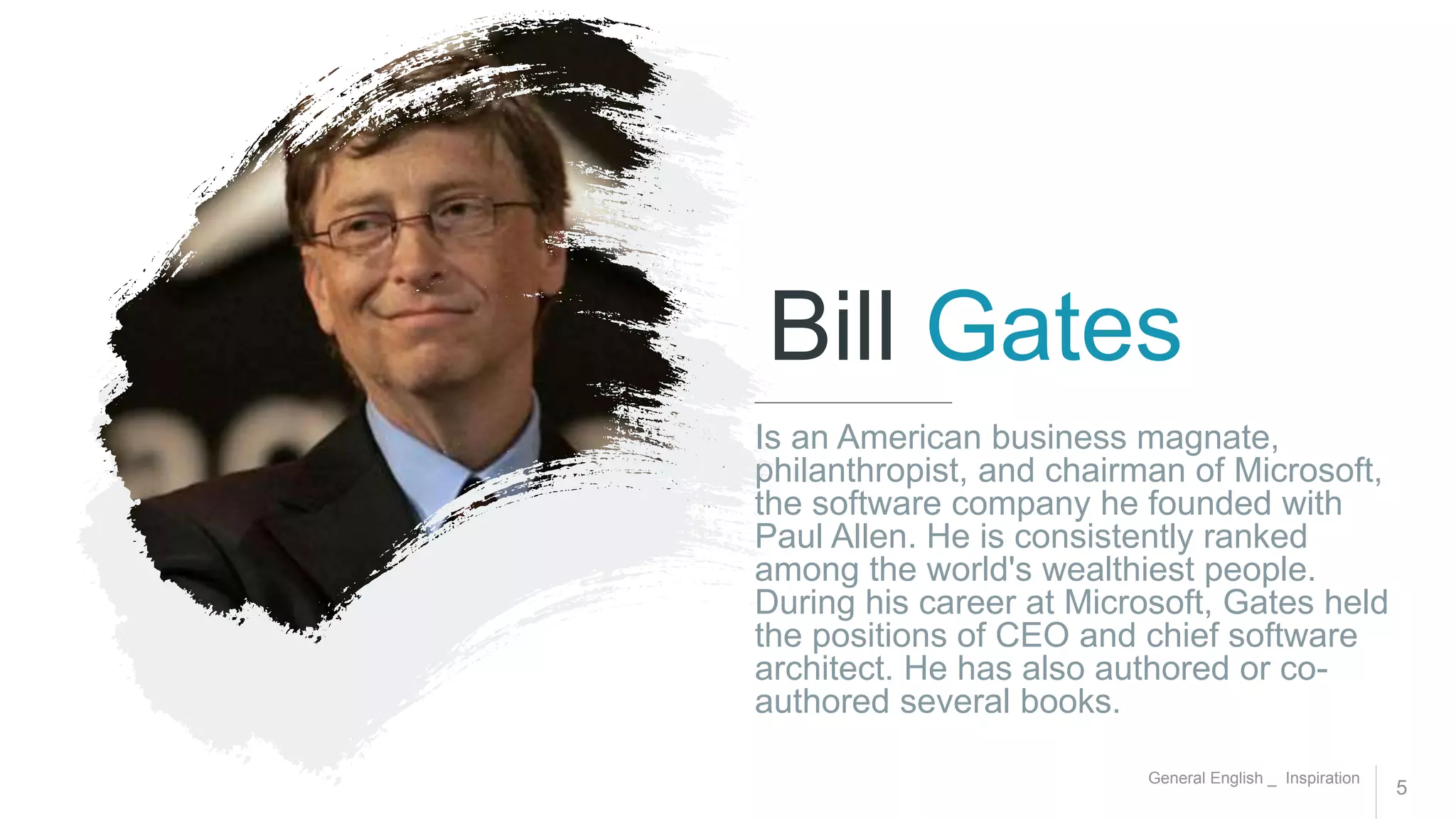 BILL GATES | PPT
