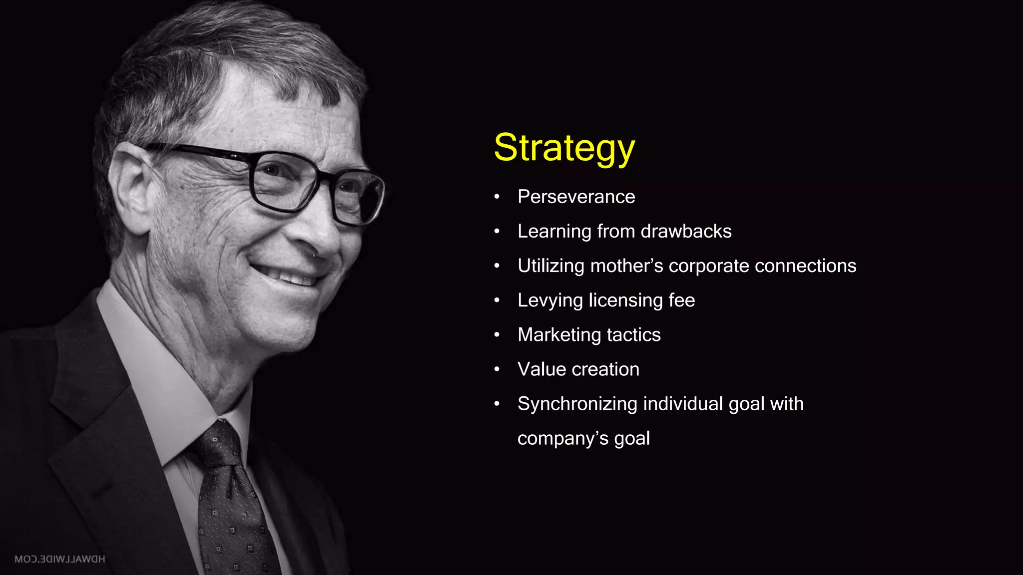 Bill gates presentation- MBA- Slides- Marketing | PPTX | Computing ...