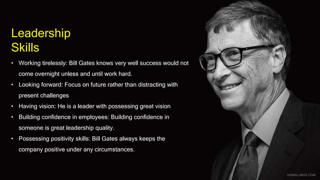 Bill gates presentation- MBA- Slides- Marketing | PPT