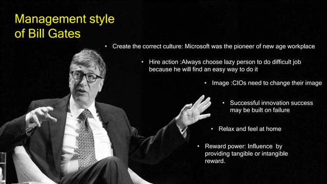 Bill gates presentation- MBA- Slides- Marketing | PPT