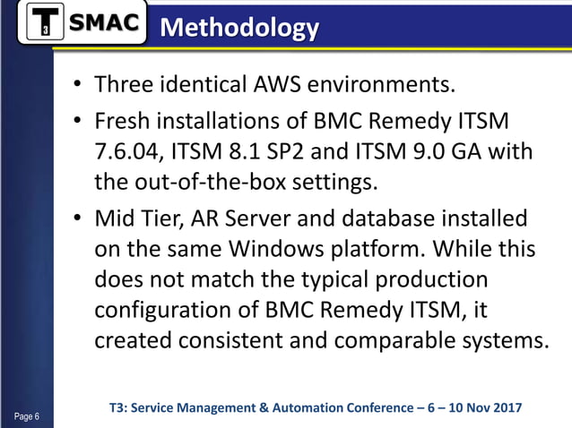 Tuning new versions of BMC Remedy | PPT