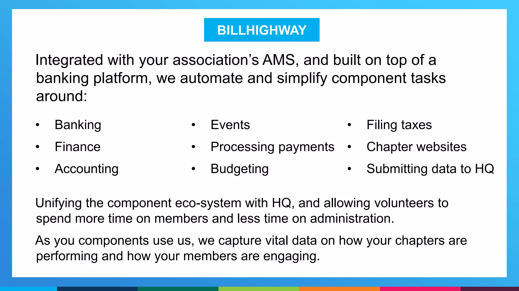 Billhighway: A Solution for Better Chapter Performance | PPTX