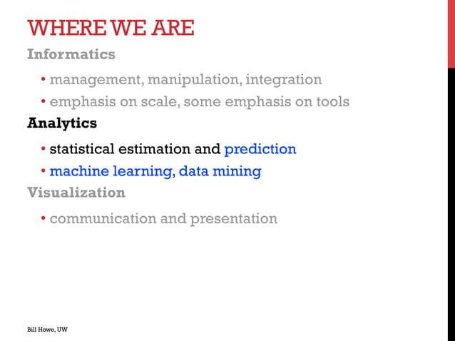 Bill howe 6_machinelearning_1 | PDF