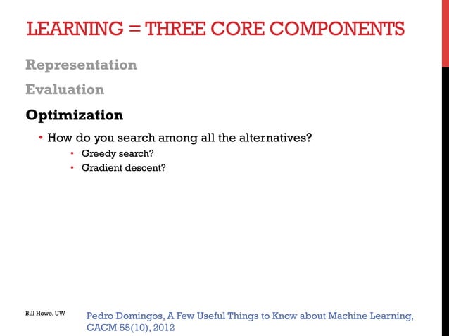 Bill howe 6_machinelearning_1 | PDF