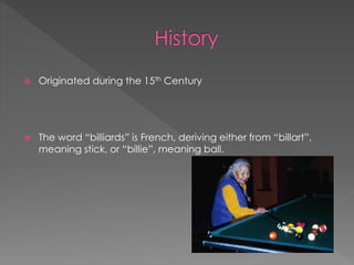 Billiard | PPTX