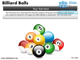Billiard balls powerpoint ppt templates. | PDF | Snooker/Pool/Billiards ...