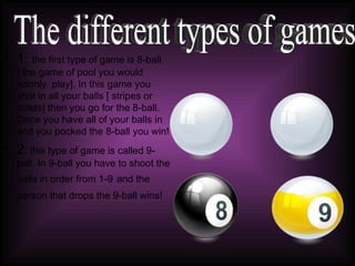 Billiards | PPT