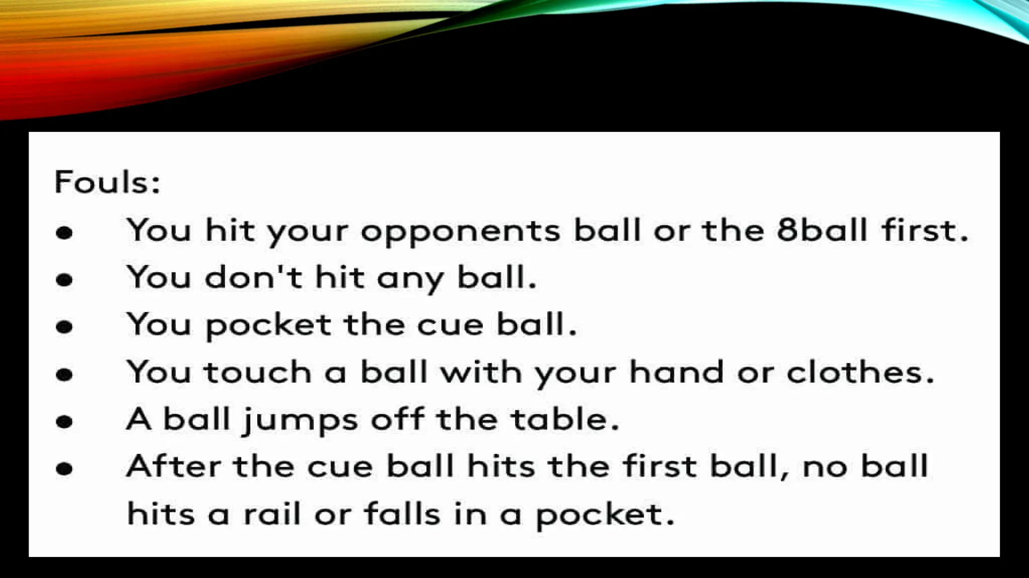 Billiards presentation basic rules .pptx