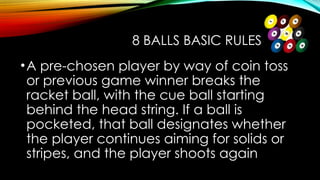 Billiards presentation basic rules .pptx