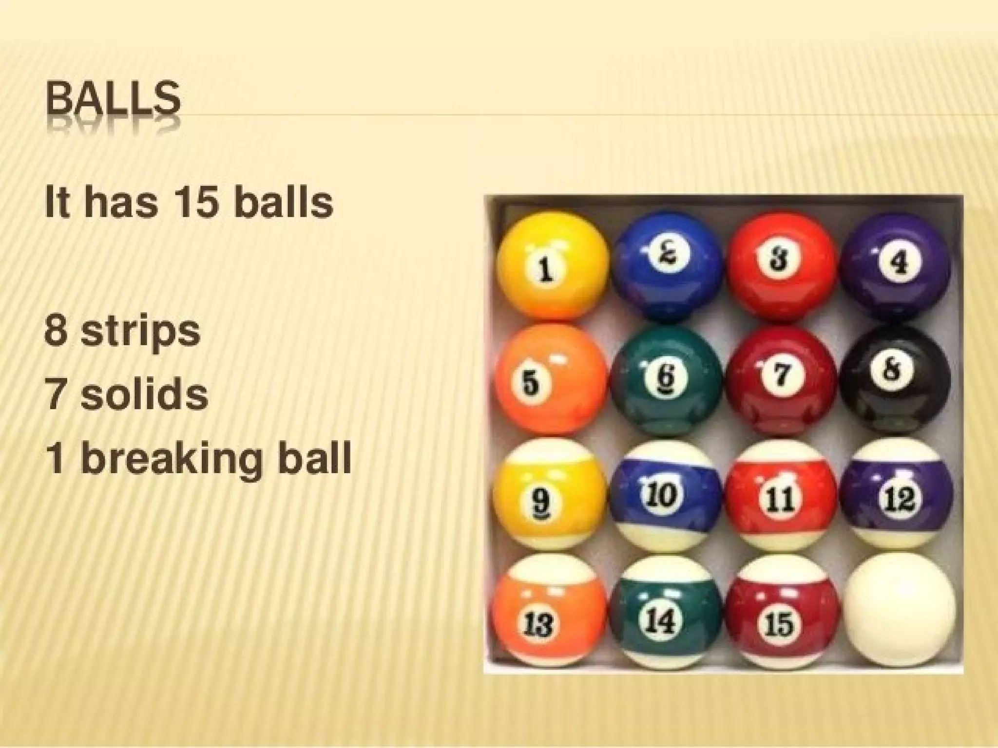 Billiards slayt | PPT