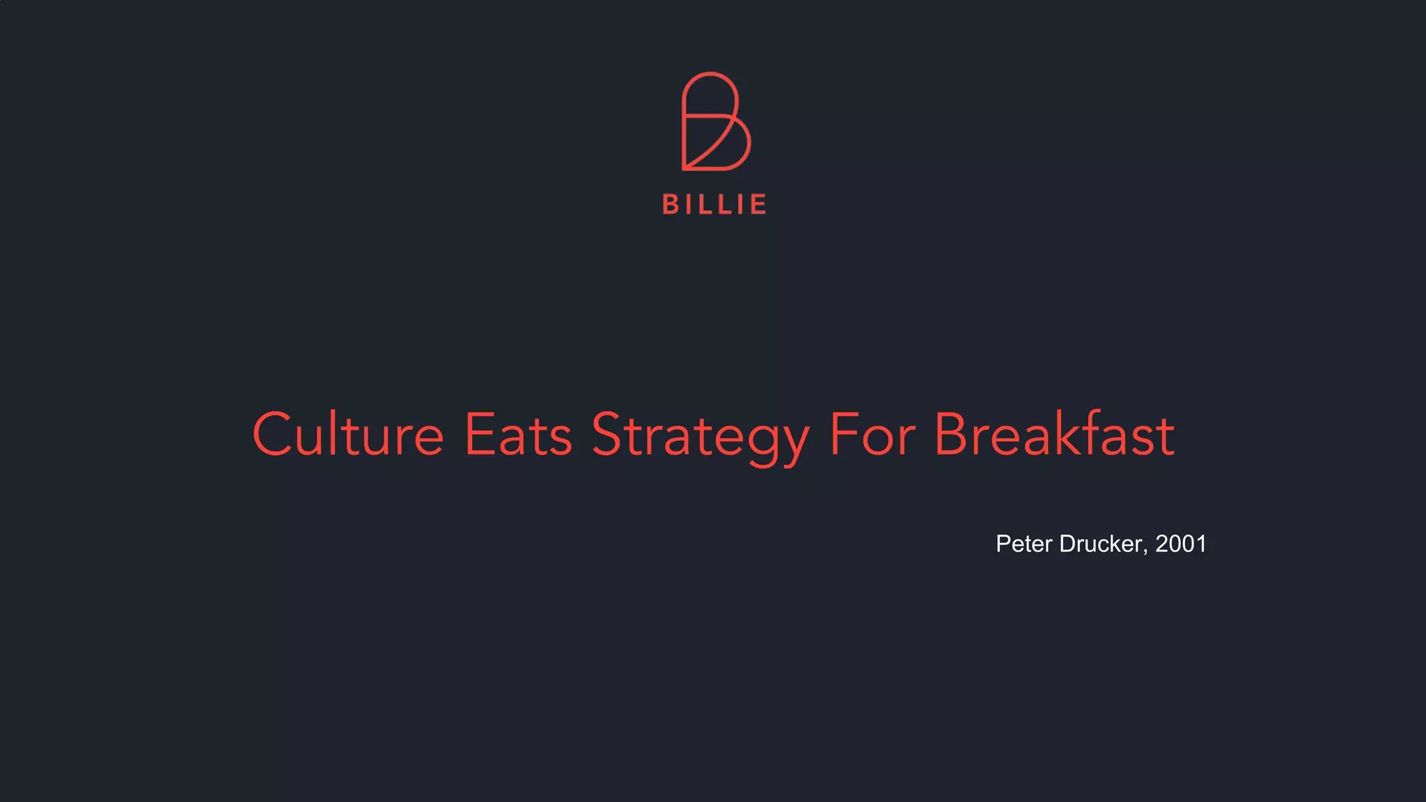 Culture eats strategy for breakfast by Marie Richter | PDF