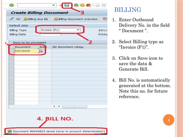 BILLING sap sales and distribution .pptx