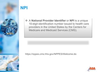 Billing and Reimbursement for Surgical Assistants - How to start | PPSX