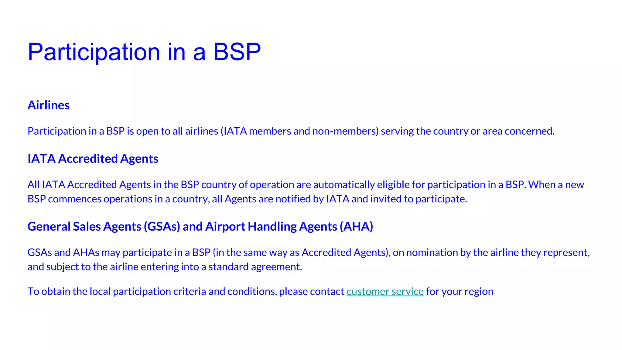 Billing and settlement plan (bsp) | PPTX