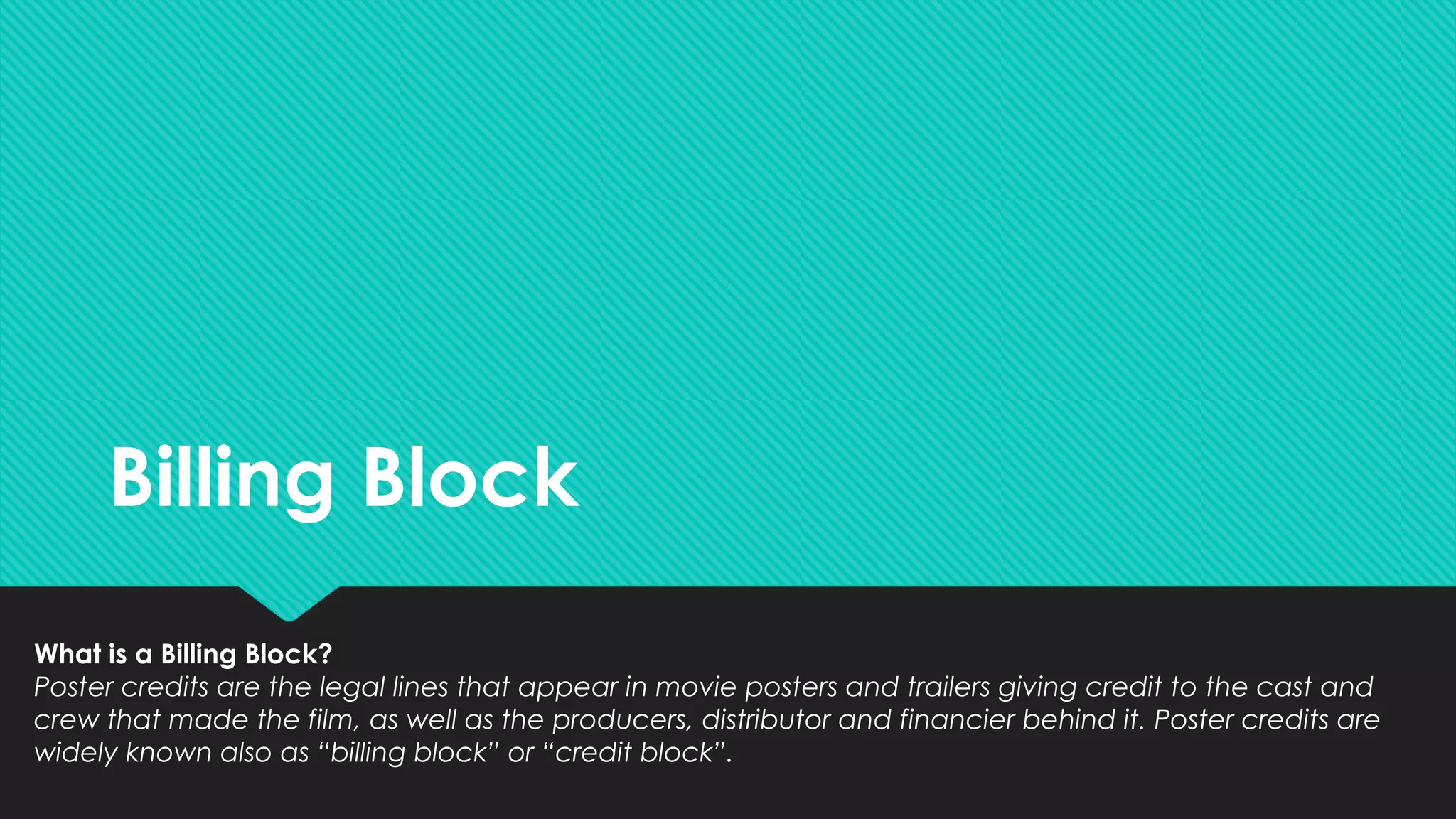 Billing block | ODP