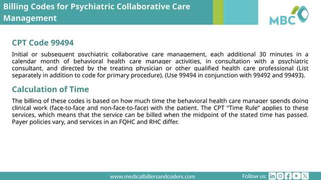 Billing Codes for Psychiatric Collaborative Care Management.pptx